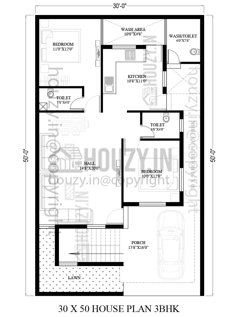 HOUZY.IN | Page 11 of 16 | 1000 free house plans online